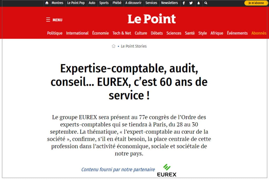 Eurex, c’est 60 ans de service ! - Eurex